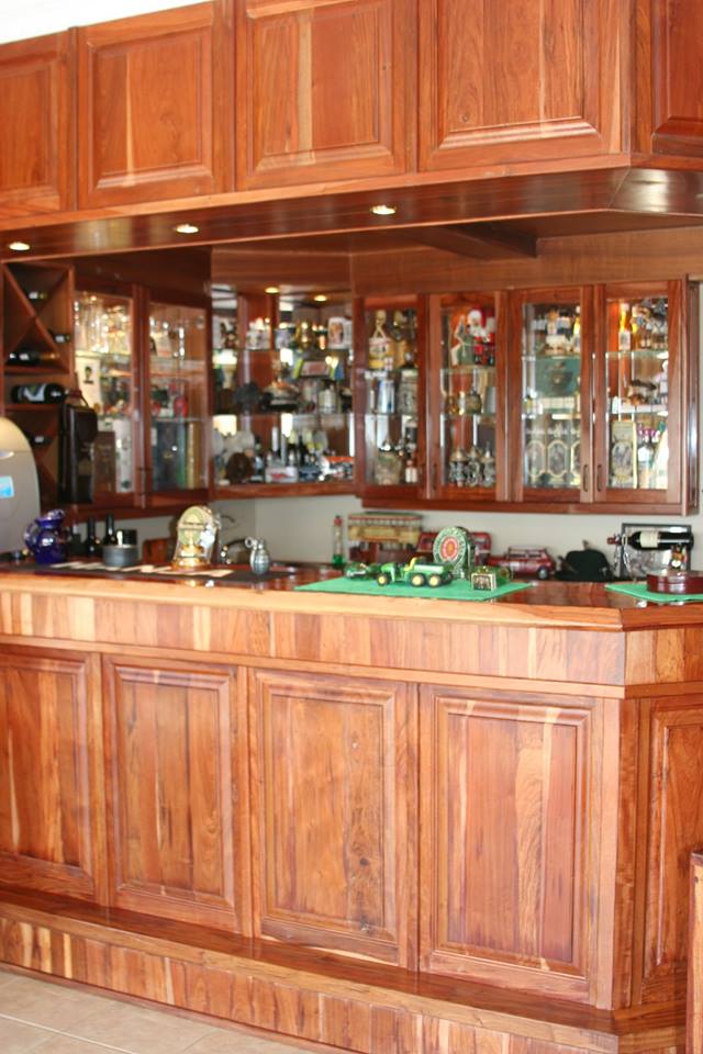 HWH Designs | Rhodesian Teak Bar